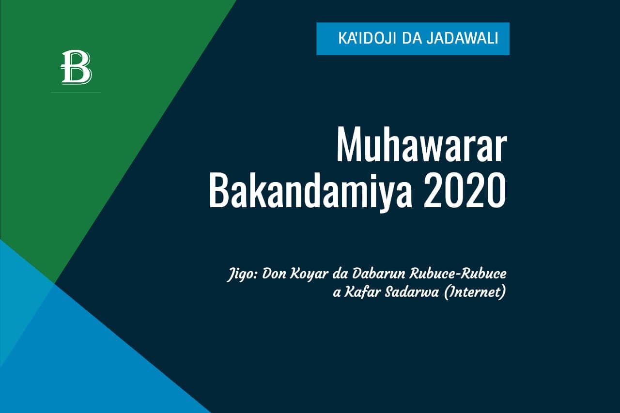 Ka'idoji da jadawalin Muhawarar Bakandamiya 2020 | Bakandamiya